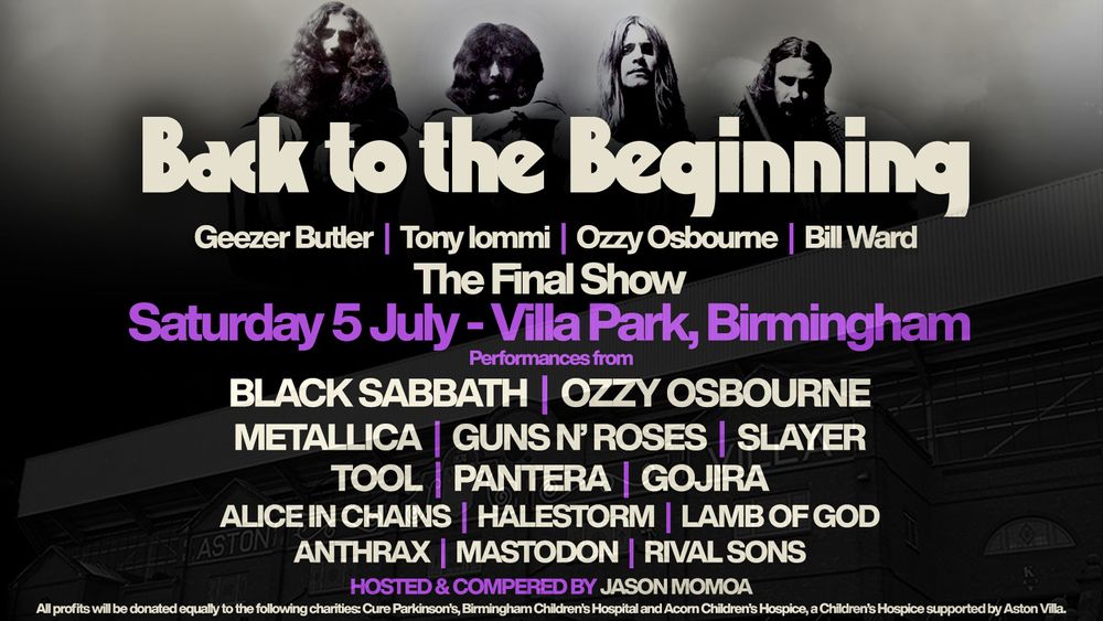 Black Sabbath: BACK TO THE BEGINNING | Aston Villa