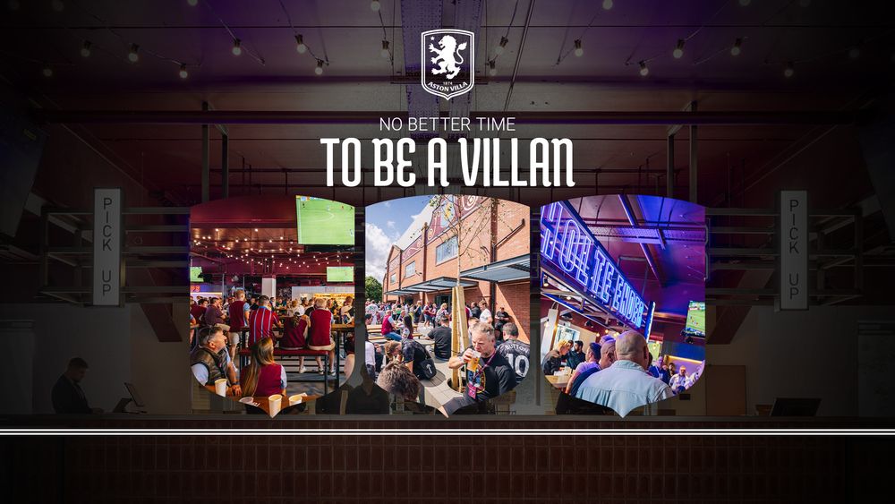 GA Plus Terrace View Season Tickets | Aston Villa
