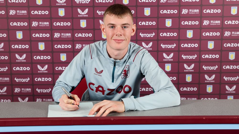 Rory Wilson signs pro contract with Villa | Aston Villa