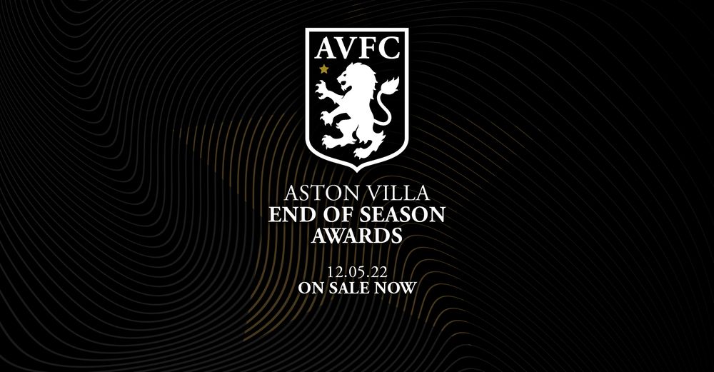 End of Season Awards Dinner tickets | Aston Villa