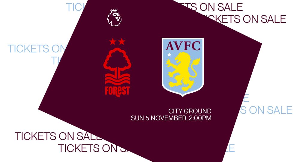 Nottingham Forest ticket details | Aston Villa