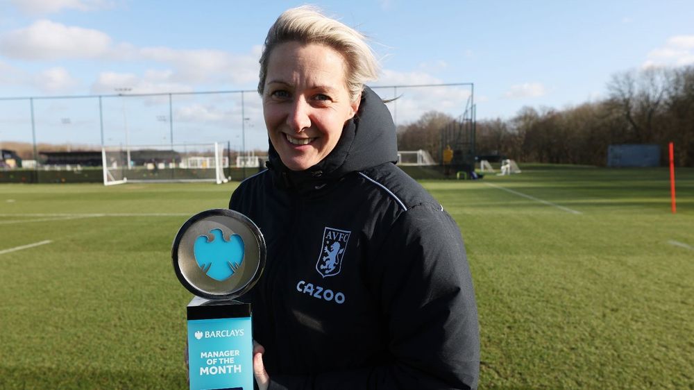 Carla Ward wins Manager of the Month award! | Aston Villa