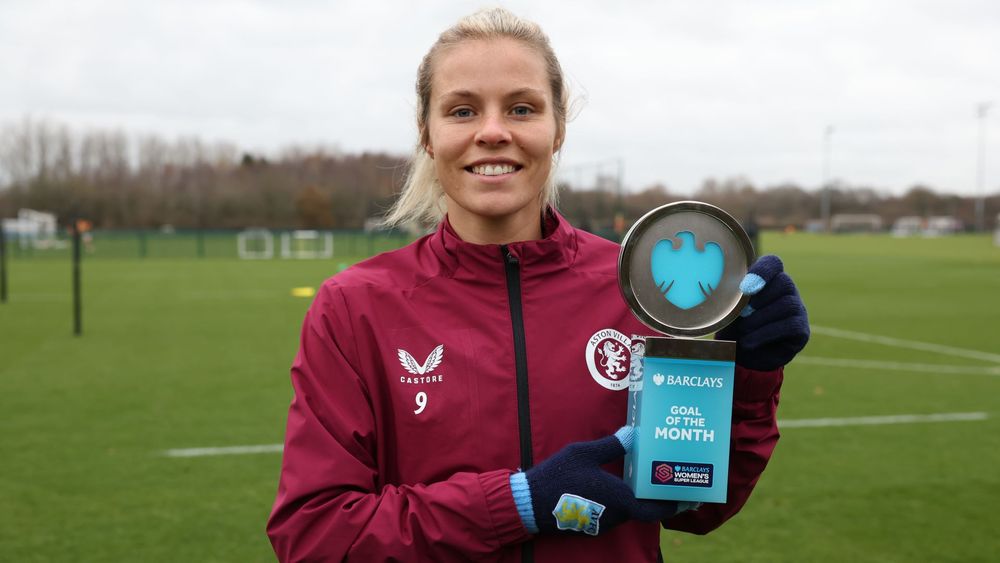 Rachel Daly strike voted WSL Goal of the Month | Aston Villa