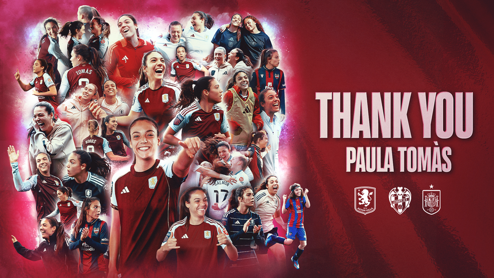 Paula Tomàs announces retirement from professional football | Aston Villa