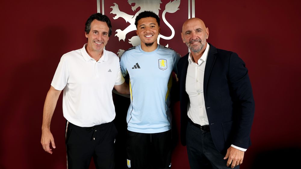 Aston Villa confirm Jadon Sancho loan signing | Aston Villa