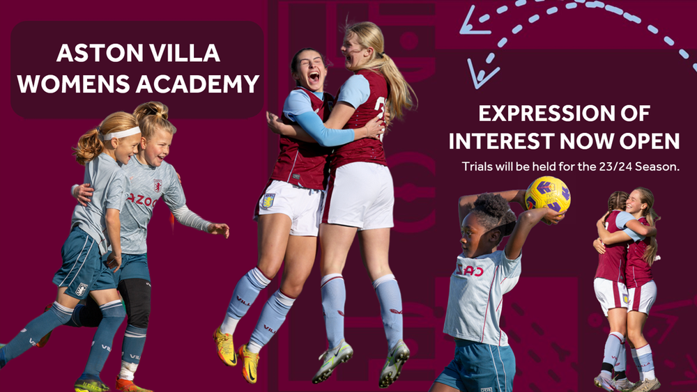 Women & girls pathway trials | Aston Villa