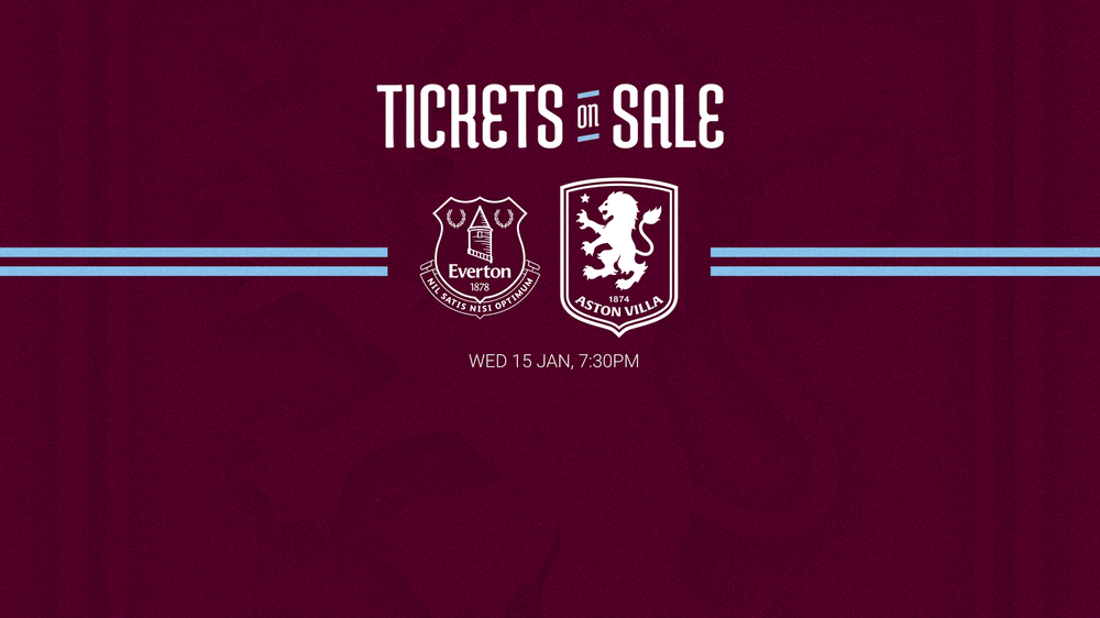 Everton ticket details | Aston Villa