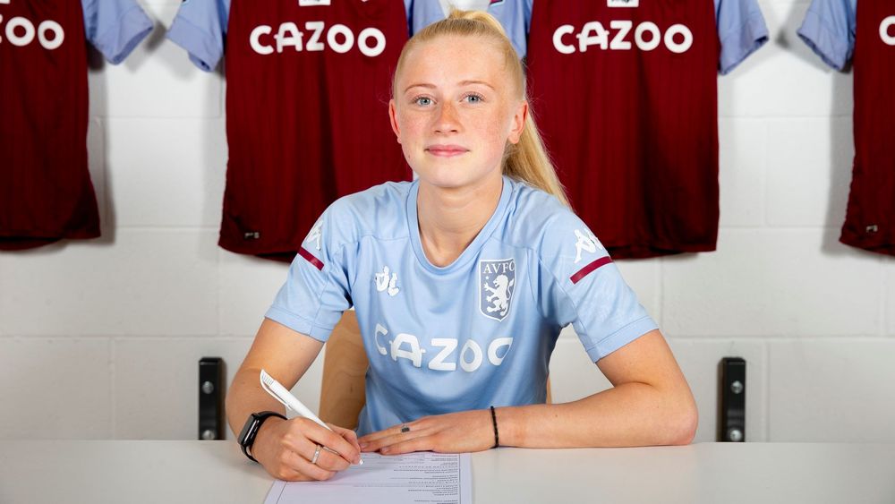Gregory signs professional contract | Aston Villa