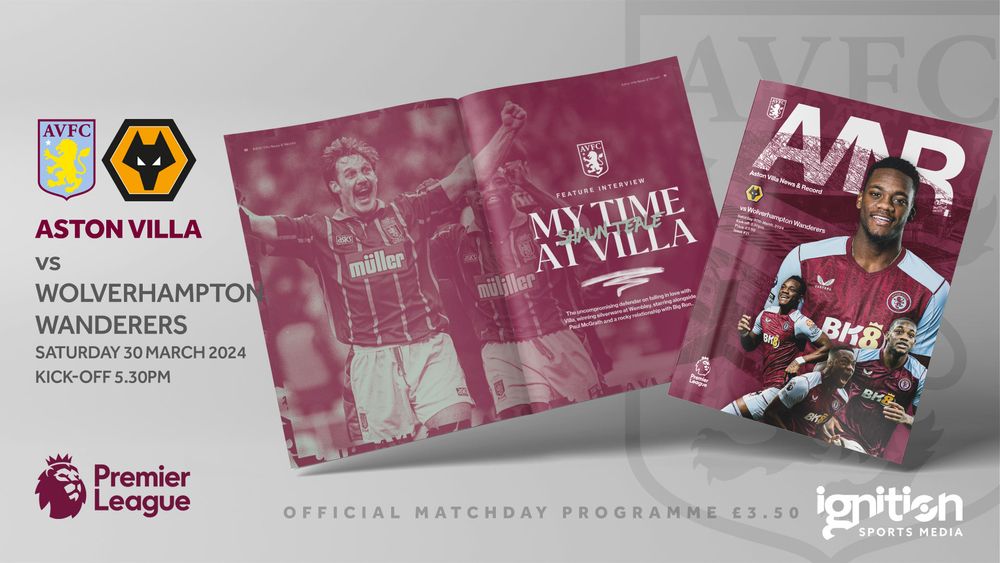 Order your official matchday programme online | Aston Villa