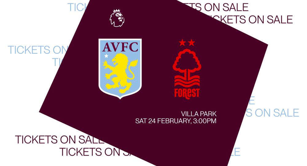 Nottingham Forest ticket details | Aston Villa
