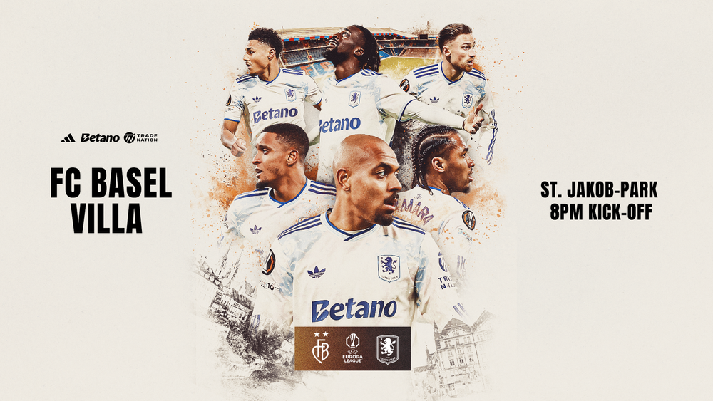 Aston Villa visit FC Basel on Matchday Six | Aston Villa