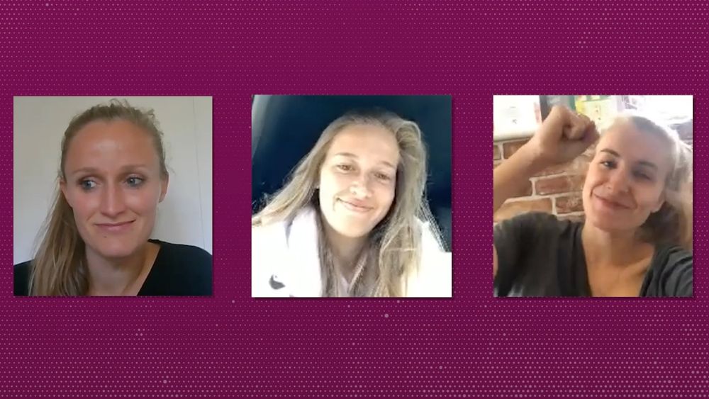 Villa Women trio react to winning promotion | Aston Villa