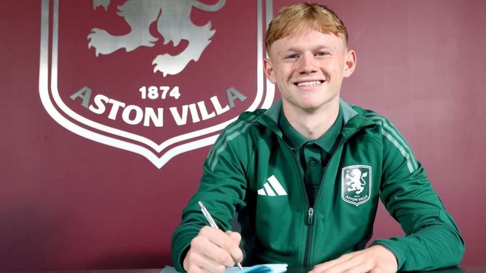 Aidan Borland signs new long-term contract | Aston Villa