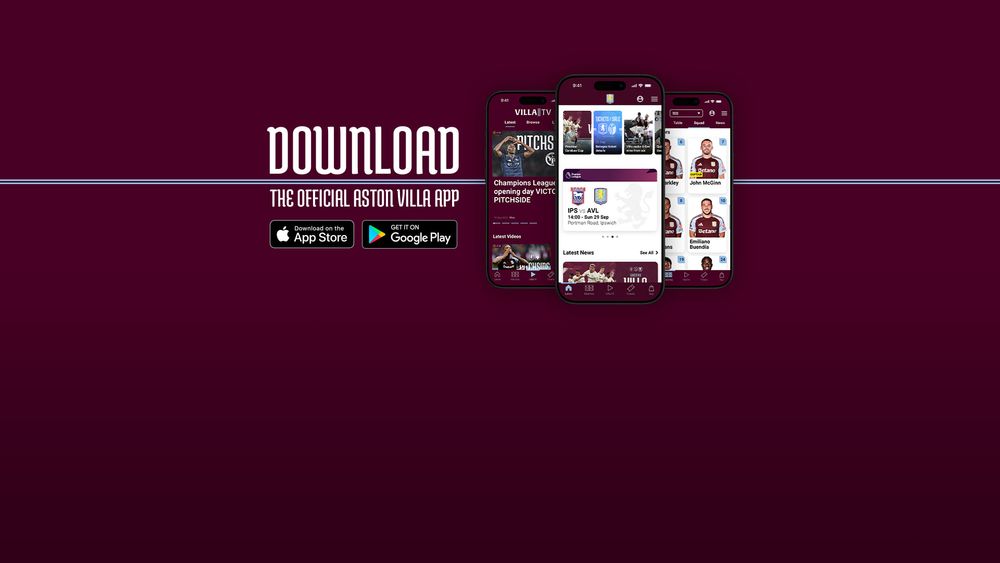 Download the Official AVFC App | Aston Villa